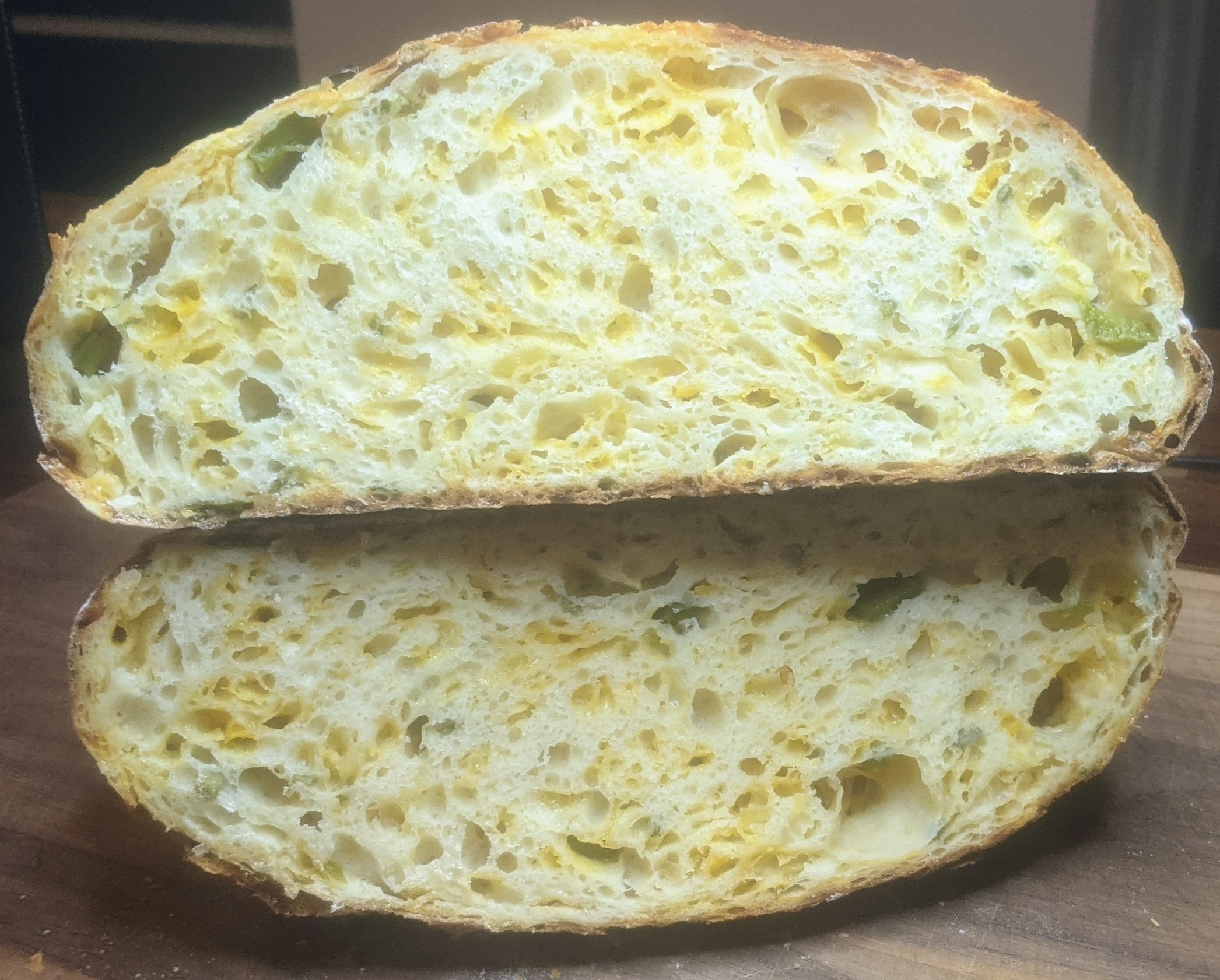 Cheddar Jalapeno Chive Bread – Jackie's Eats & Treats