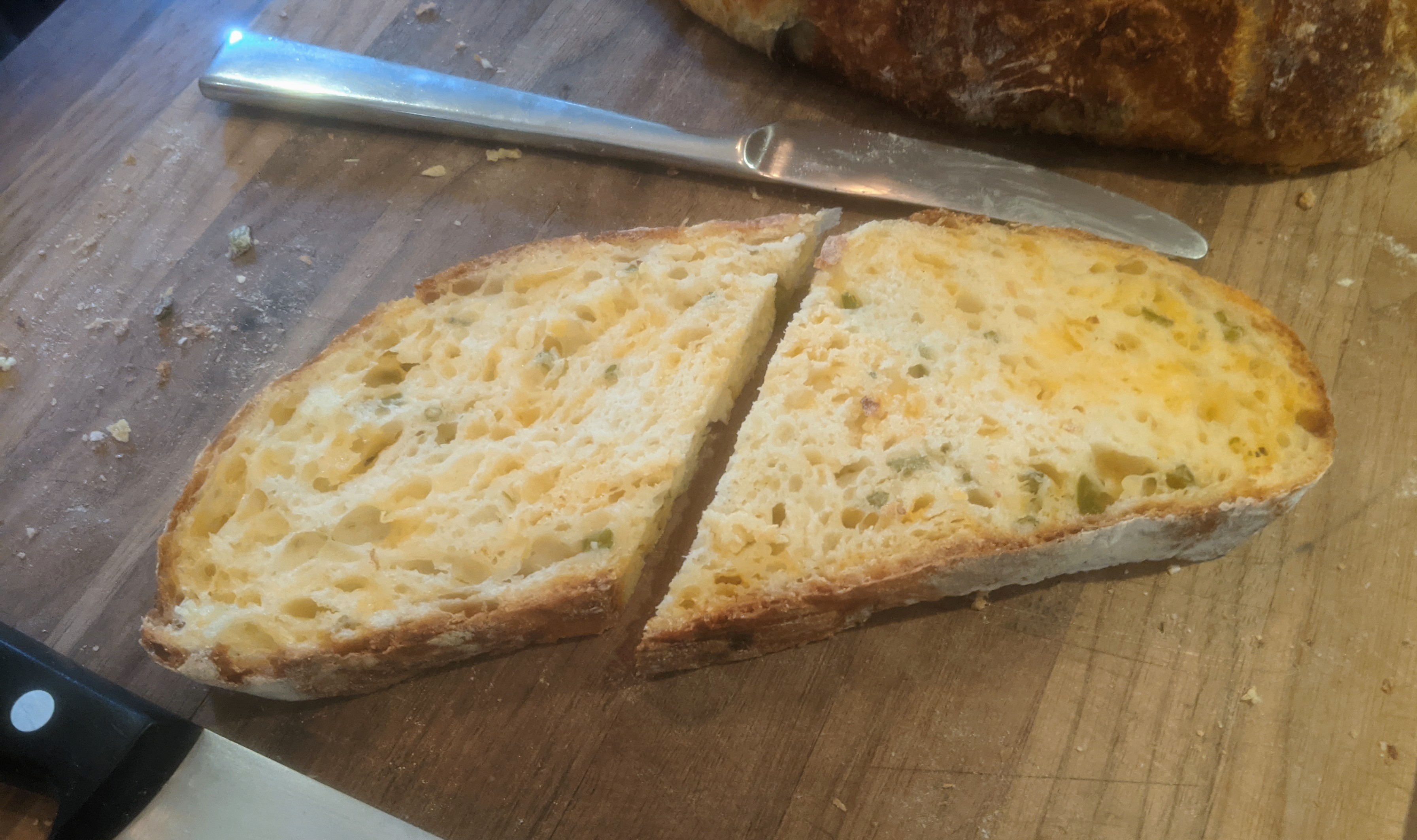 Cheddar Jalapeno Chive Bread – Jackie's Eats & Treats